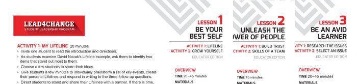 Lead4Change - Educators Empowering Students & Changing Communities