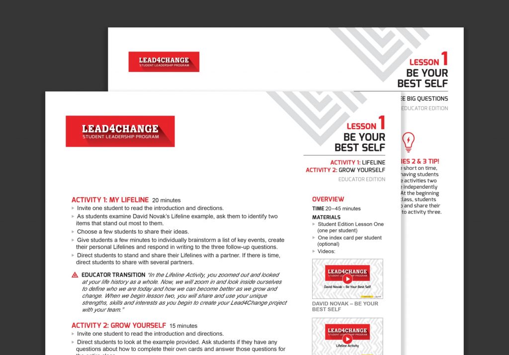 Lead4Change - Educators Empowering Students & Changing Communities